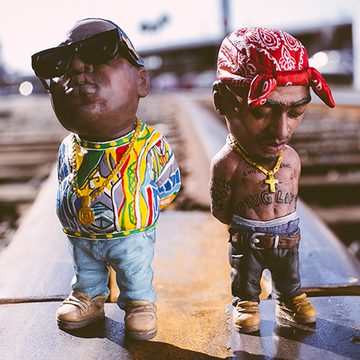 Gangster Rapper Sculpture Garden/Home Decor - Stoopelf