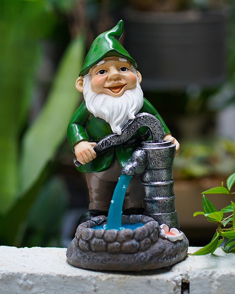 Solar Well Water Garden Gnomes – Stoopelf